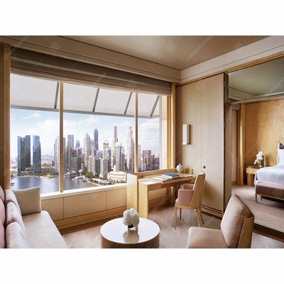 Custom Made Luxury 5 Star Hotel And Resort Furniture / Bedroom Furniture Sets