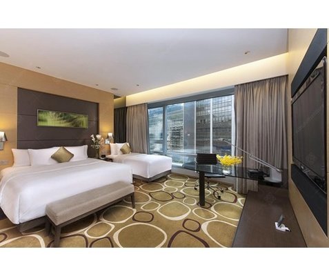 Commercial Hotel Bedroom Furniture Sets / Deluxe One Bedroom Suite