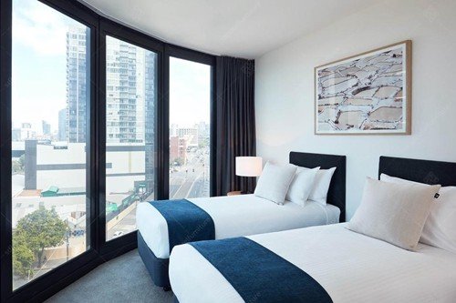 Holiday Inn 4 Star Room Hotel Furniture Set / Bedroom Suite Furniture