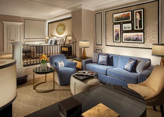 Customized Hotel King Size Bedroom Furniture Sets Living Room Sofa And Leisure Chair