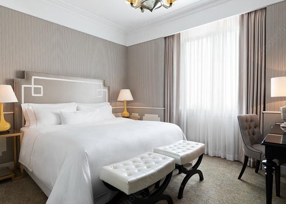 Modern Holiday Inn Hotel Bedroom Furniture With Wooden Furniture Set
