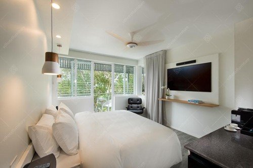 4 Star Hotel Bedroom Furniture With Exquisite And Beautiful Surface