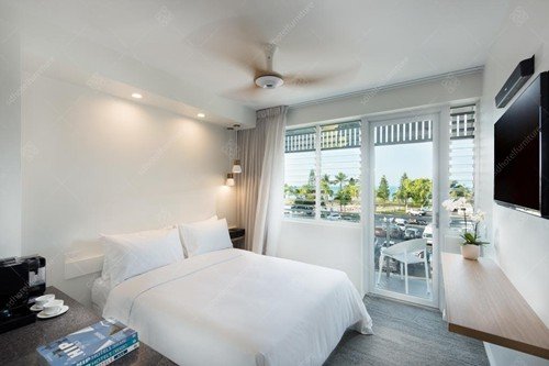 4 Star Hotel Bedroom Furniture With Exquisite And Beautiful Surface