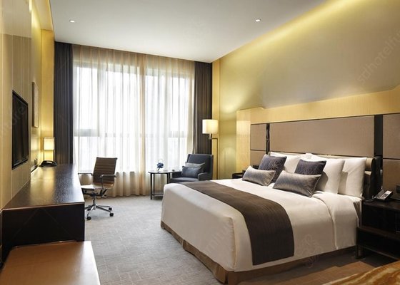 Modern 4 - 5 Star Marriott Hotel Furniture 30 - 50 Desity Foam Fire - Proof