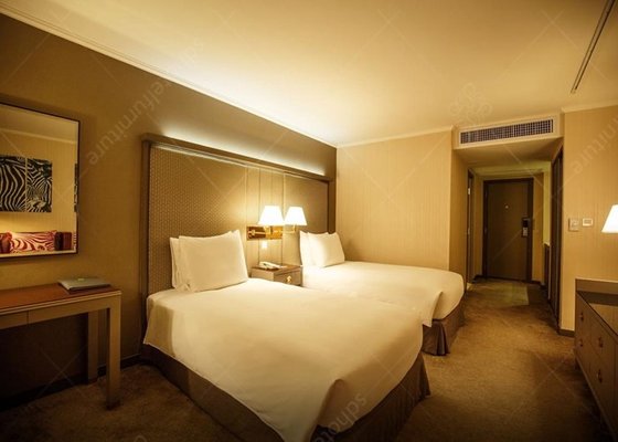 Luxury Five Star Marriott Hotel Furniture / Modern King Size Bed Set