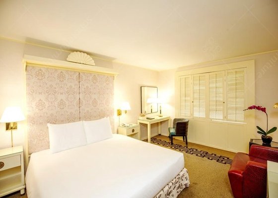 Luxury Five Star Marriott Hotel Furniture / Modern King Size Bed Set