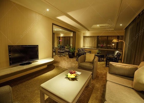 Luxury Five Star Marriott Hotel Furniture / Modern King Size Bed Set