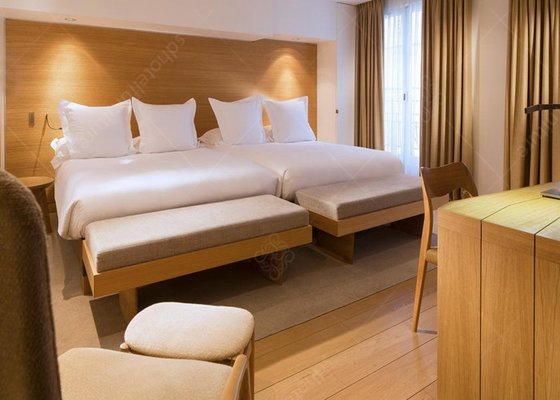 Four Seasons Hilton Bedroom Hotel Furniture Set Environmental Protection