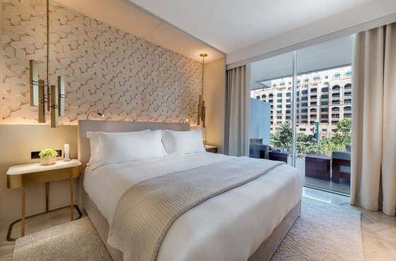Wooden And Stainless Steel Marriott Hotel Furniture CA117 Or BS5852 Standard Fire Retardant