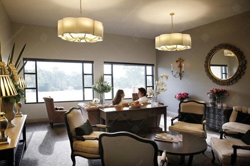 Modern Hotel Lobby Furniture With Luggage Rack / Leisure Chair / TV Panel