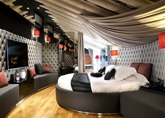 Contemporary Fashion Style Antique Hotel Furniture PU Leather Sets