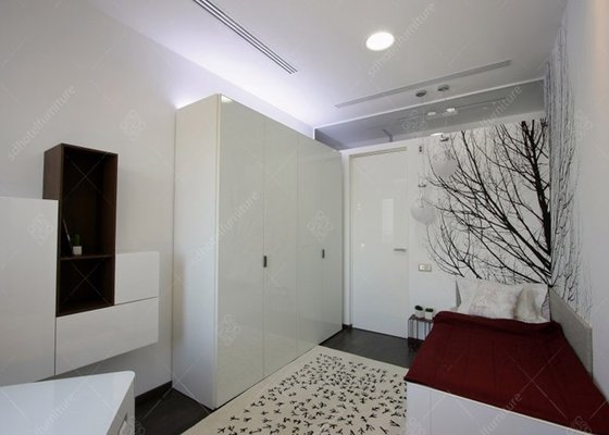 Luxury Modern Villa Living Room Bedroom Furniture Sets With Solid Wood / Plywood / MDF Material