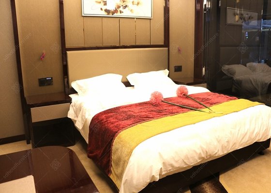 Luxury Modern  Marriott Hotel Furniture Environmental Friendly Lacquer