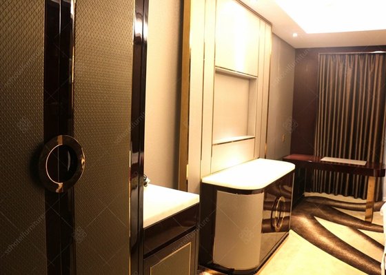 Luxury Modern  Marriott Hotel Furniture Environmental Friendly Lacquer