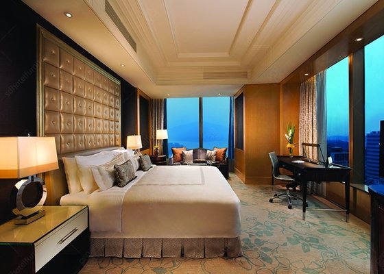 Arabic Style Hotel Bedroom Living Room Furniture Sets Fire Resistance