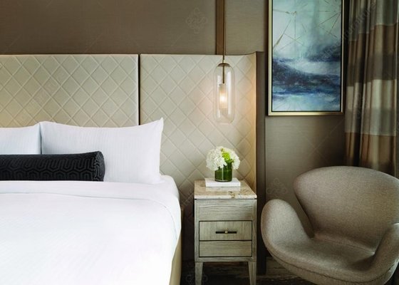 Contemporary Bedroom Furniture Modern Hotel Furniture Sets Solid Wood Style