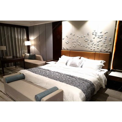 Customized Modern Design Luxury Hotel Bedroom Furniture For Hilton Hotel Project