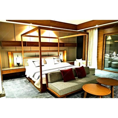 Light Color Wood Hotel Apartment Furniture Sets Maldives Complete Modern Design
