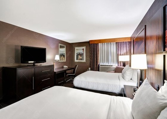 Luxury Art Hotel Bedroom Furniture Sets With Coffee Chair / Table