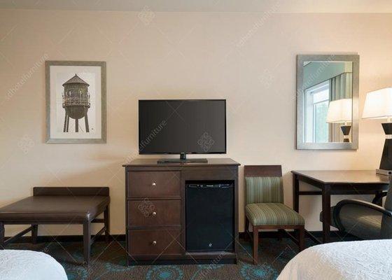 Countryside Style King Size Hotel Furniture / Commercial Bedroom Furniture Sets