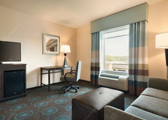 Countryside Style King Size Hotel Furniture / Commercial Bedroom Furniture Sets