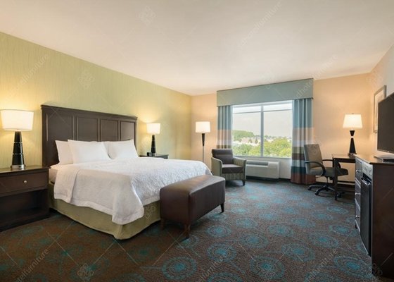Countryside Style King Size Hotel Furniture / Commercial Bedroom Furniture Sets