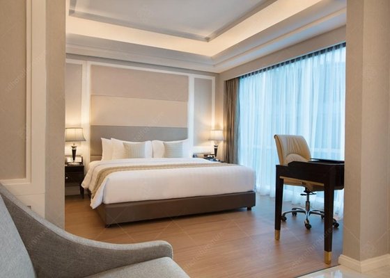 Hospitality Hotel Suite Furniture Used High Light Veneer Hotel Wooden Furniture