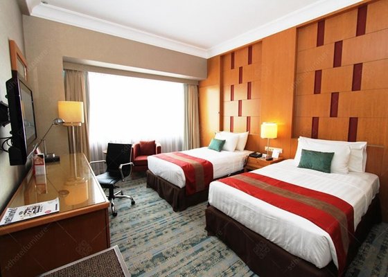 Multi Color Hotel Clearance Furniture , Italian Solid Wood Bedroom Furniture