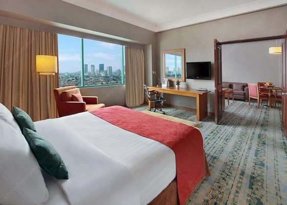 Multi Color Hotel Clearance Furniture , Italian Solid Wood Bedroom Furniture