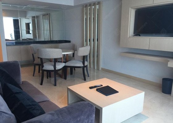 Specific Use Luxury Hotel Bedroom Furniture , Hotel Interior Furniture