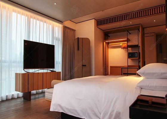 Full Set Wooden Cheap Hotel Furniture For 3 Star Hotel Bedroom Use