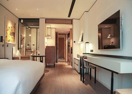 Full Set Wooden Cheap Hotel Furniture For 3 Star Hotel Bedroom Use