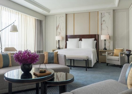 Fancy Design Hotel Bedroom Furniture Sets With Sofa And Coffee Table