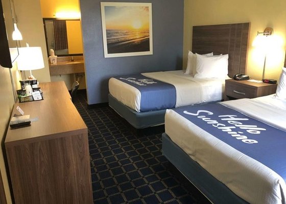 Holiday Inn Express Hotel Furniture Bedroom WIth Fire Resistance Board