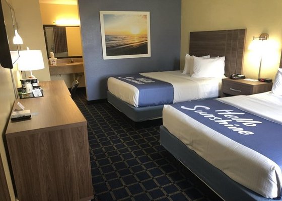 Holiday Inn Express Hotel Furniture Bedroom WIth Fire Resistance Board
