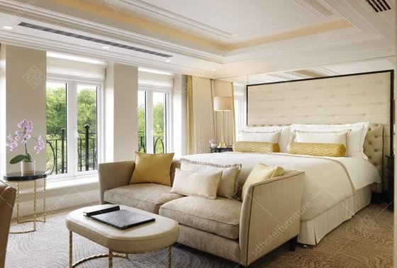 Luxury Design Modern Hotel Bedroom Furniture Sets For Commercial Use