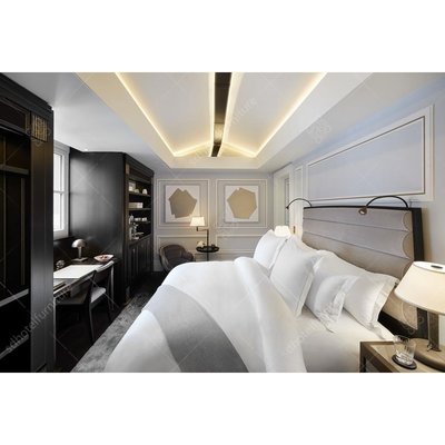 Elegant Design European Modern Hotel Bedroom Furniture Set With Wood Material