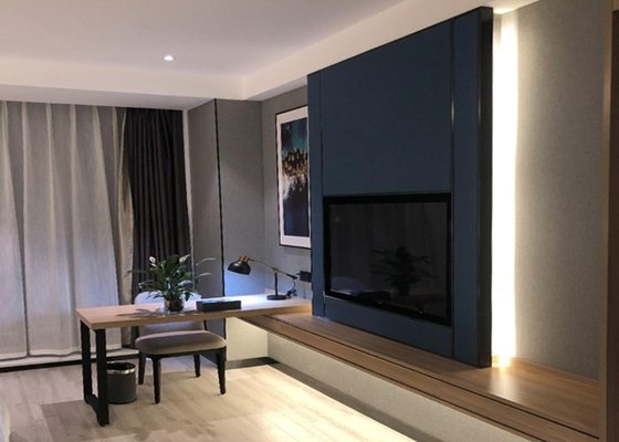 Luxury Hotel Style Bedroom Furniture / Customized Bedroom Set Furniture