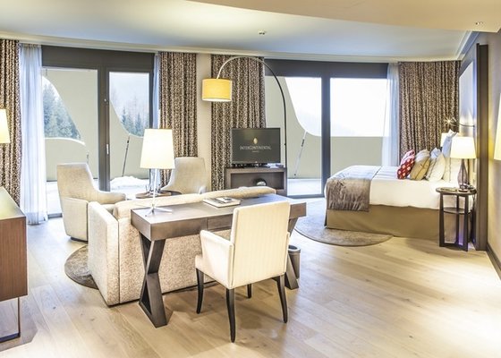 Customized Hotel Bedroom Furniture Set , Hotel Living Room Furniture