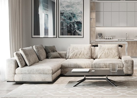 Corner Sofa Hotel Furniture L Sofa