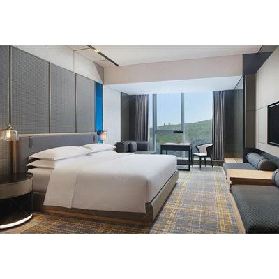 Custom Made 3 4 5 Star Hotel Bedroom Furniture For Overseas Hotel
