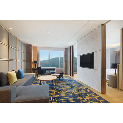 Custom Made 3 4 5 Star Hotel Bedroom Furniture For Overseas Hotel