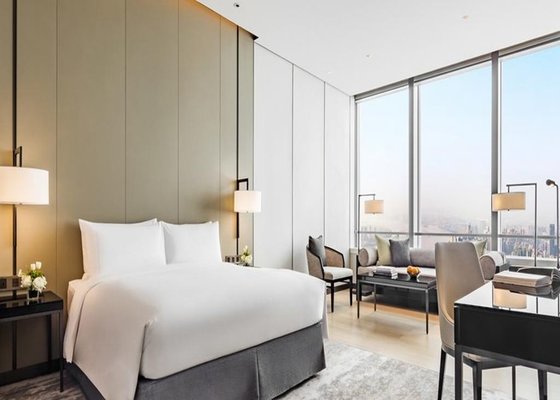 Comfortable Modern Leather Hotel Style Bedroom Furniture