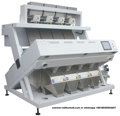 Color Sorter with 5000+ Pixel CCD nikon lens camera and High SMC Frequency Ejectors for beans and seeds