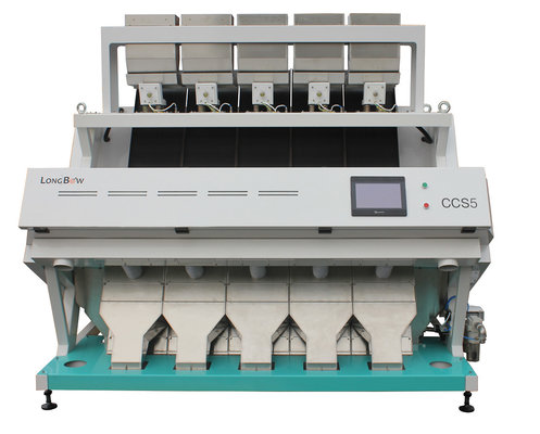 Color Sorter with 5000+ Pixel CCD nikon lens camera and High SMC Frequency Ejectors for beans and seeds