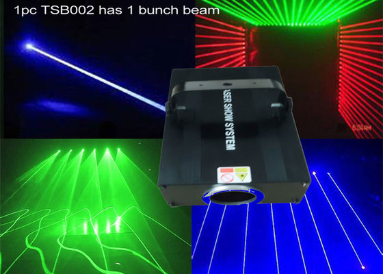 China RGB Laser Stage Light Curtain For Holiday / Show 50mw 100mw 8 Channel supplier