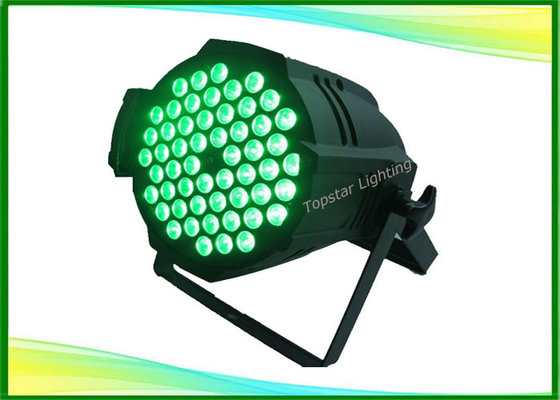 China Tri Color RGB Led Par Light 54 3w Cast Aluminum Housing Led Spot Light supplier