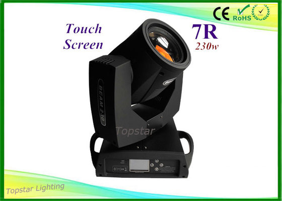 China 16ch Beam 7r 230w Spot Moving Head Light Stable PCB Lamp Osram 17 Gobo supplier