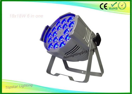 China High Brightness Led Bulb 18 x 18w 6 In 1 RGBWAV 12w 15W Led Par Light Indoor Dmx Par Cans supplier