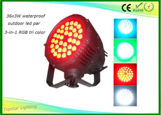 China 3w Tri Color Lighting Led Par 64 Light For Event Stage Lighting supplier